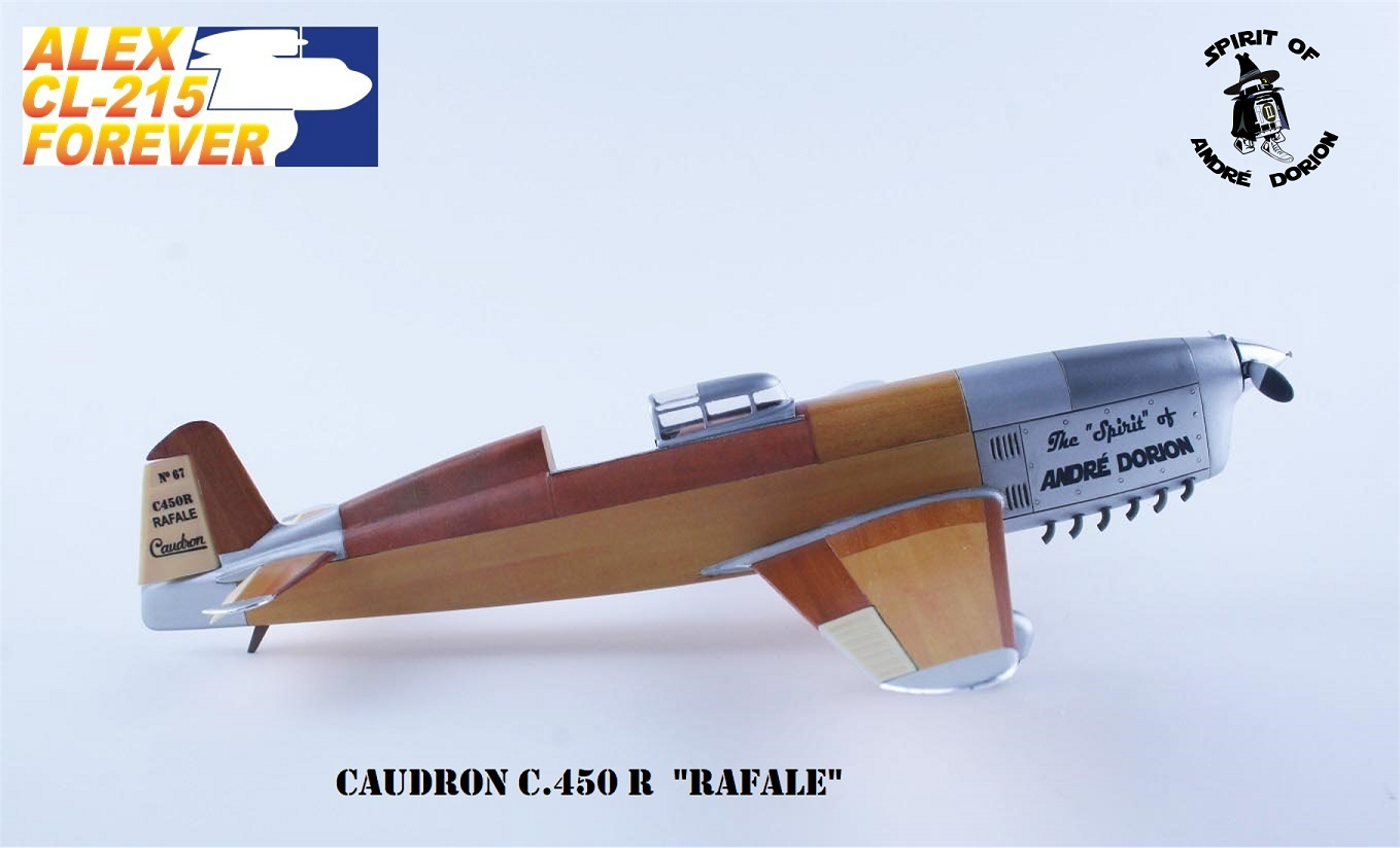 Caudron Racer C.450R - Wood & Metal special livery... - HyperScale Forums