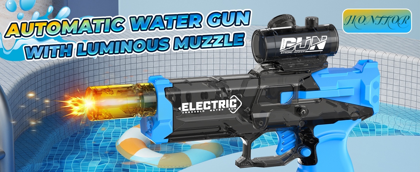 Pistolet a Eau Electrique, 500ml Pistolet a Eau Automatique Puissant À ...