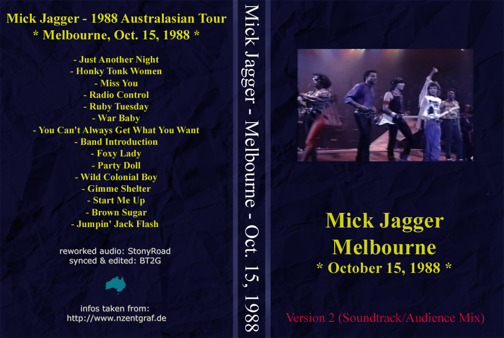 Post: MJ - Australasian Tour - Melbourne Oct. 15, 1988 (Video with ...