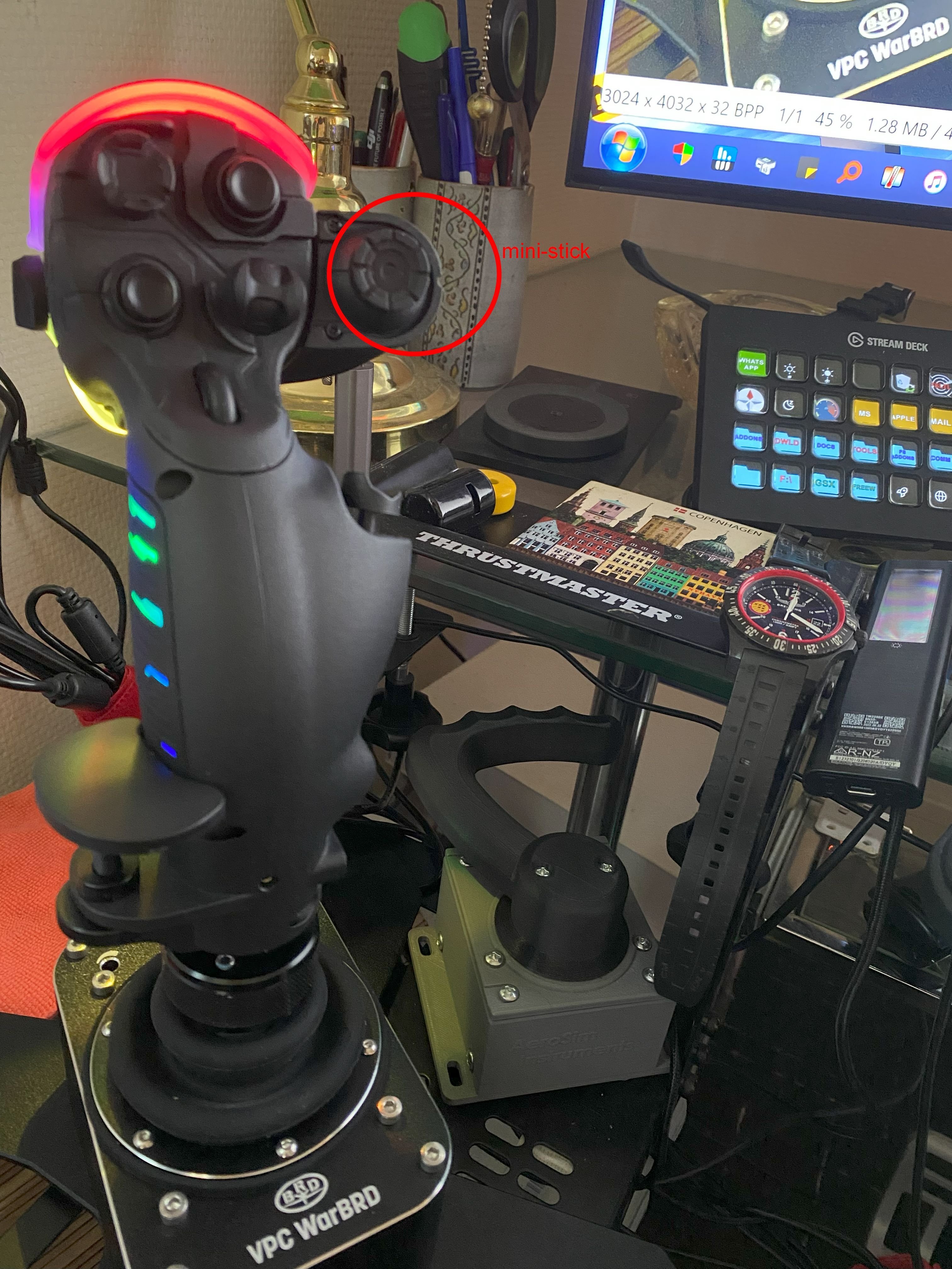 TUTORIAL : How to turn Virpil's mini-stick into a 4-way hat - Hardware Controllers: Joysticks ...