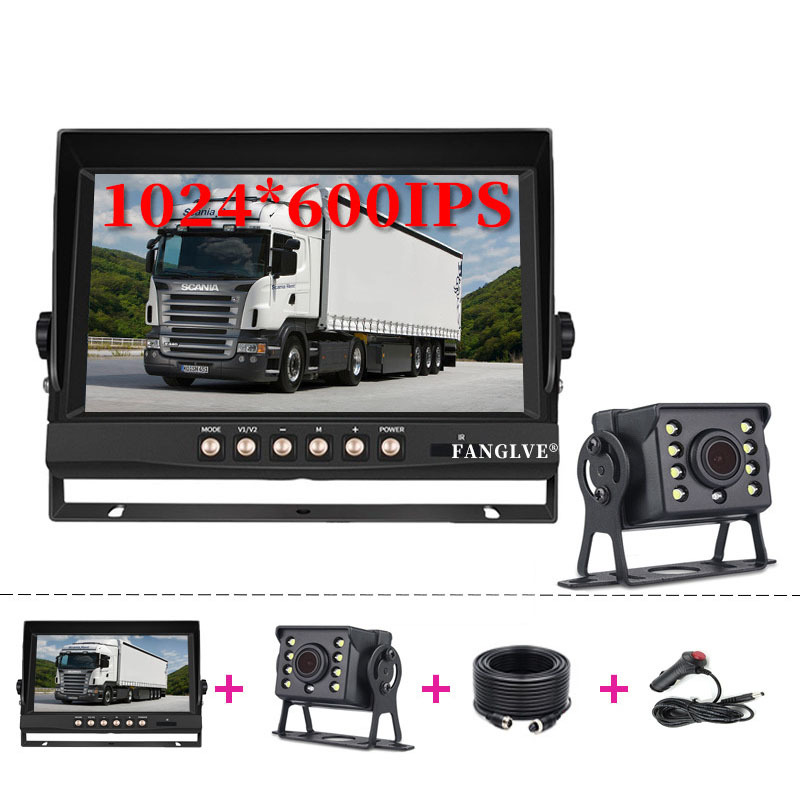 Indoor/Outdoor Surveillance Camera, 2.4GHz Wireless Backup Camera, 9 ...