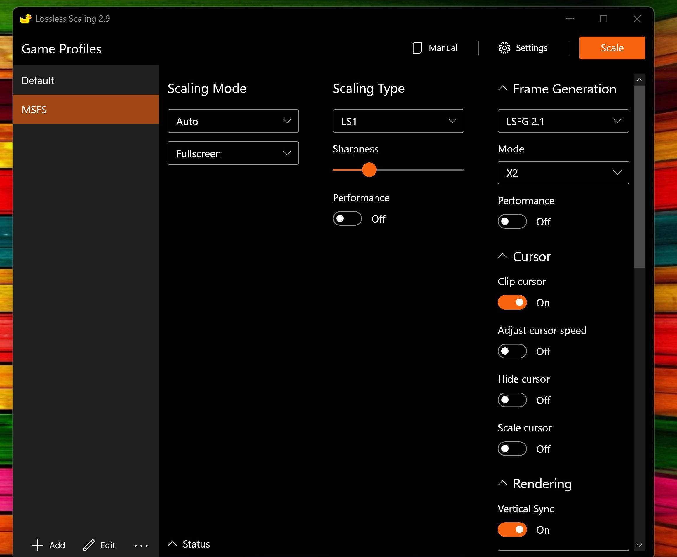 A miracle ? LSFG (Lossless Scaling Frame Generation) - Page 2 ...