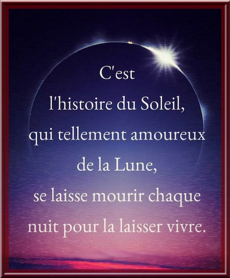 Le soleil et la lune