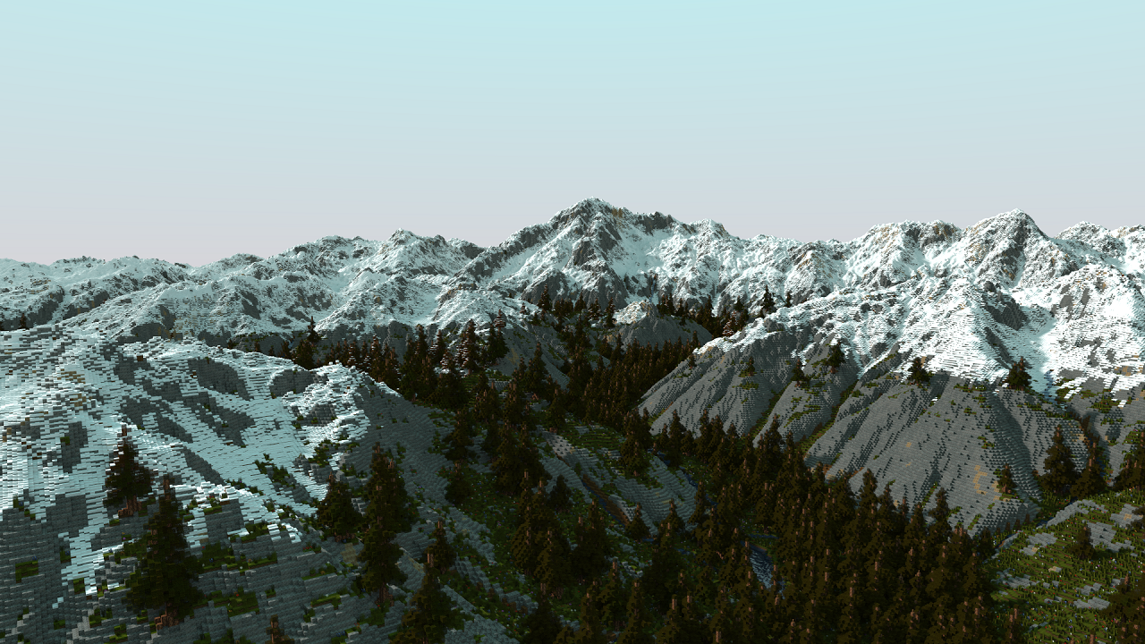 [ULTRA REALISTIC MAP] The Mont-Blanc 3400x3400 Create from reality ...