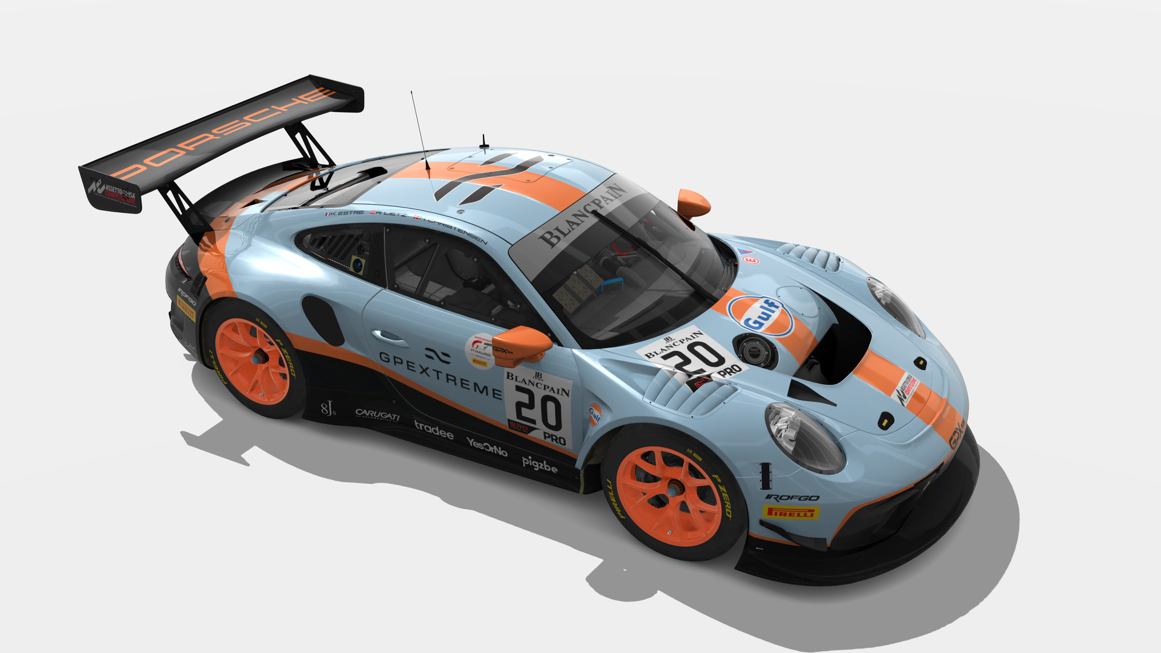 911 GT3R 2019 GPX Racing Spa 2019 | OverTake.gg