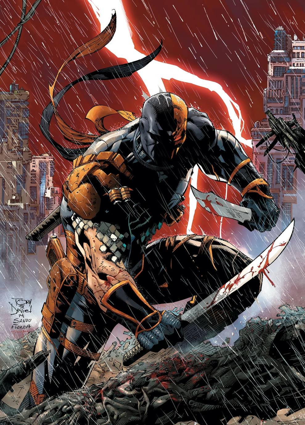 Coloriages De Deathstroke Pour Enfants