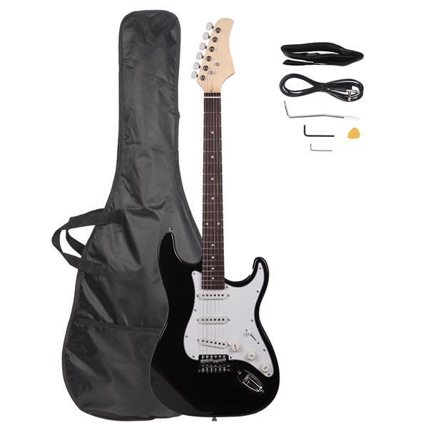 Alvantor 39.37" Monochrome 6-String Electric Guitar,Basswood Body ...