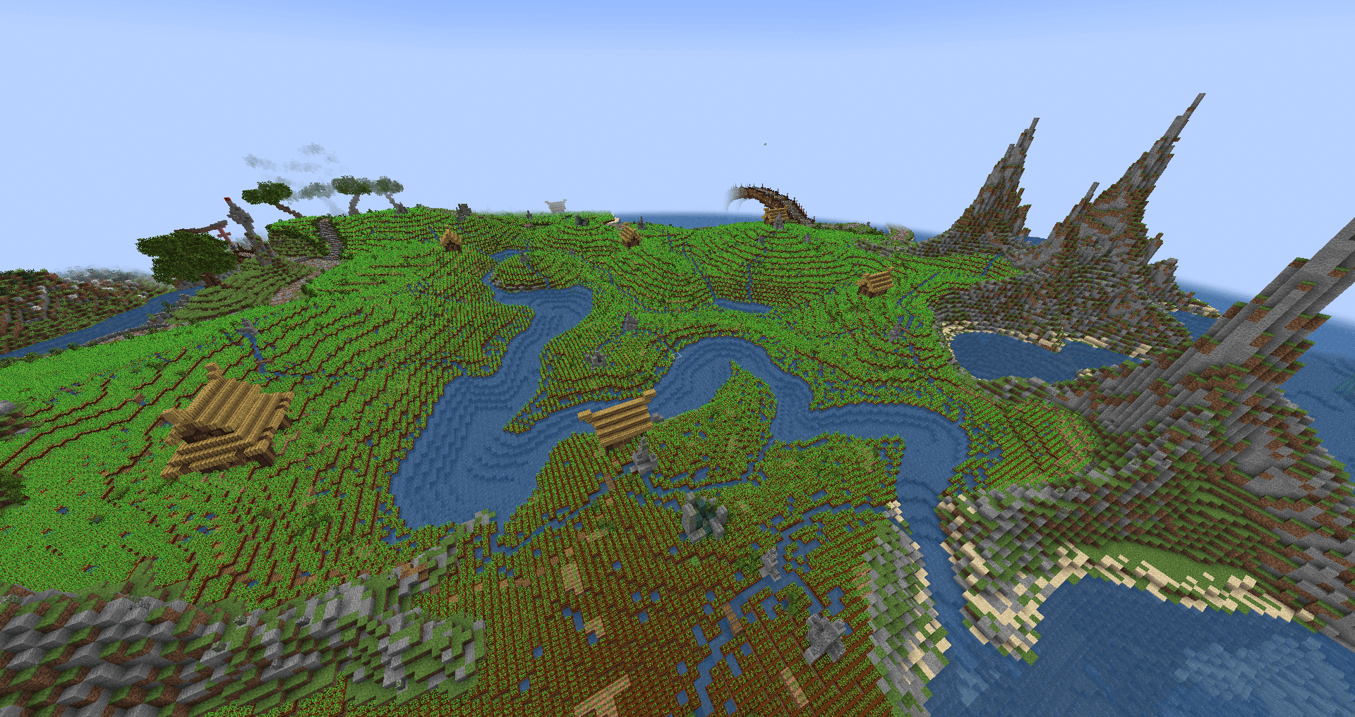 Hoshishima Minecraft Map