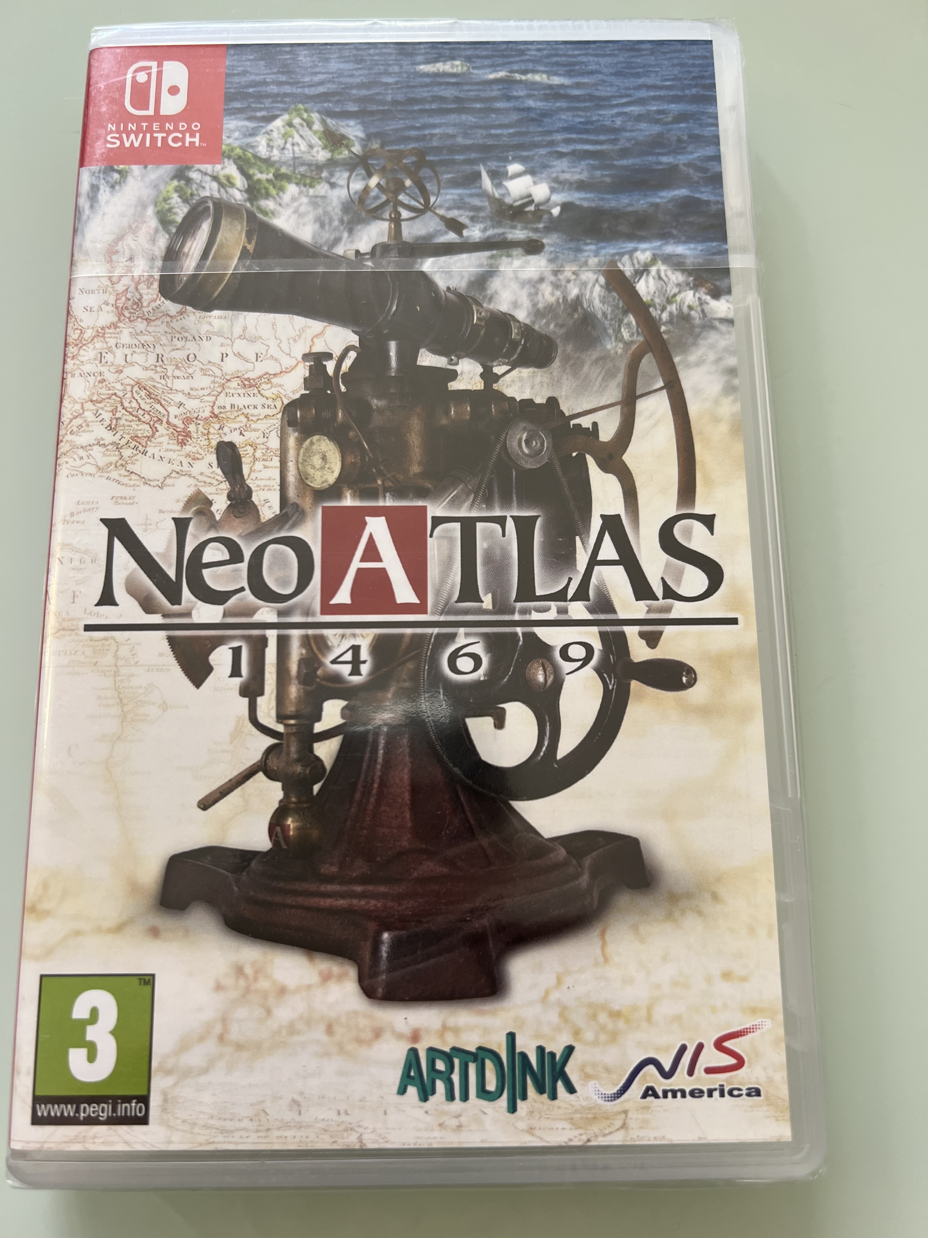 Nintendo Switch Game New Blister VF Neo Atlas 1469 Draw The World Like You | eBay