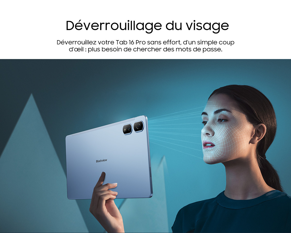 Blackview Tab 16 Pro Tablette Tactile 10.95 16Go+256Go-SD 1To 7700mAh ...