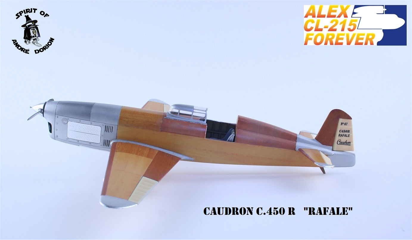 Caudron Racer C.450R - Wood & Metal special livery... - HyperScale Forums
