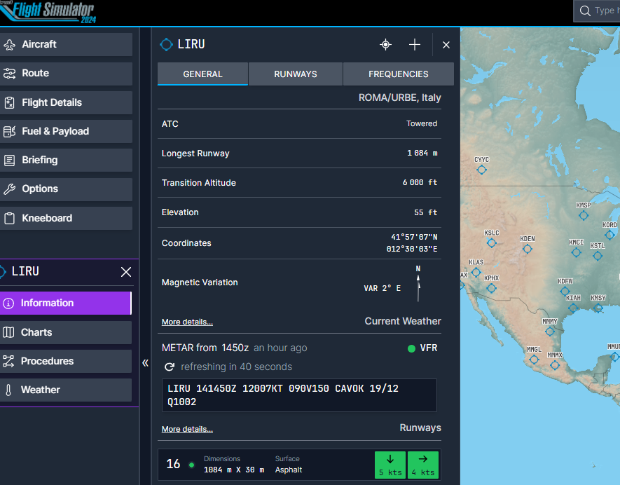 Any way to see the METAR data at an arrival airport... - Microsoft ...