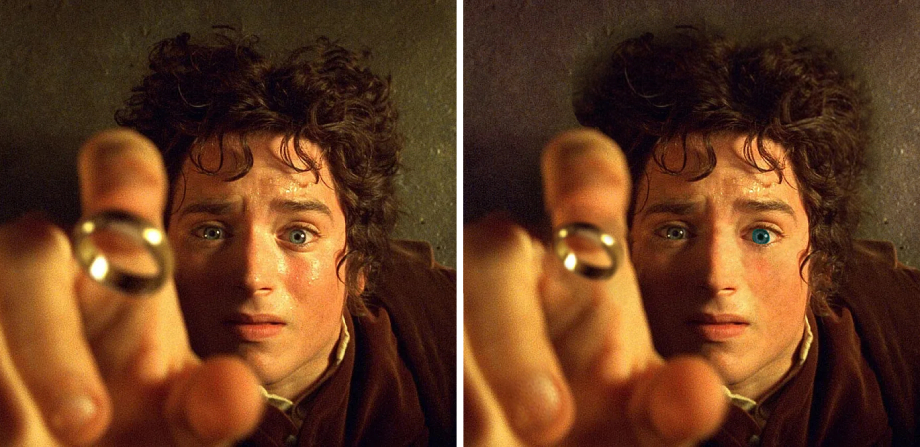 Spot the 7 differences - LOTR - Frodo and the ring Quiz - By tardismug