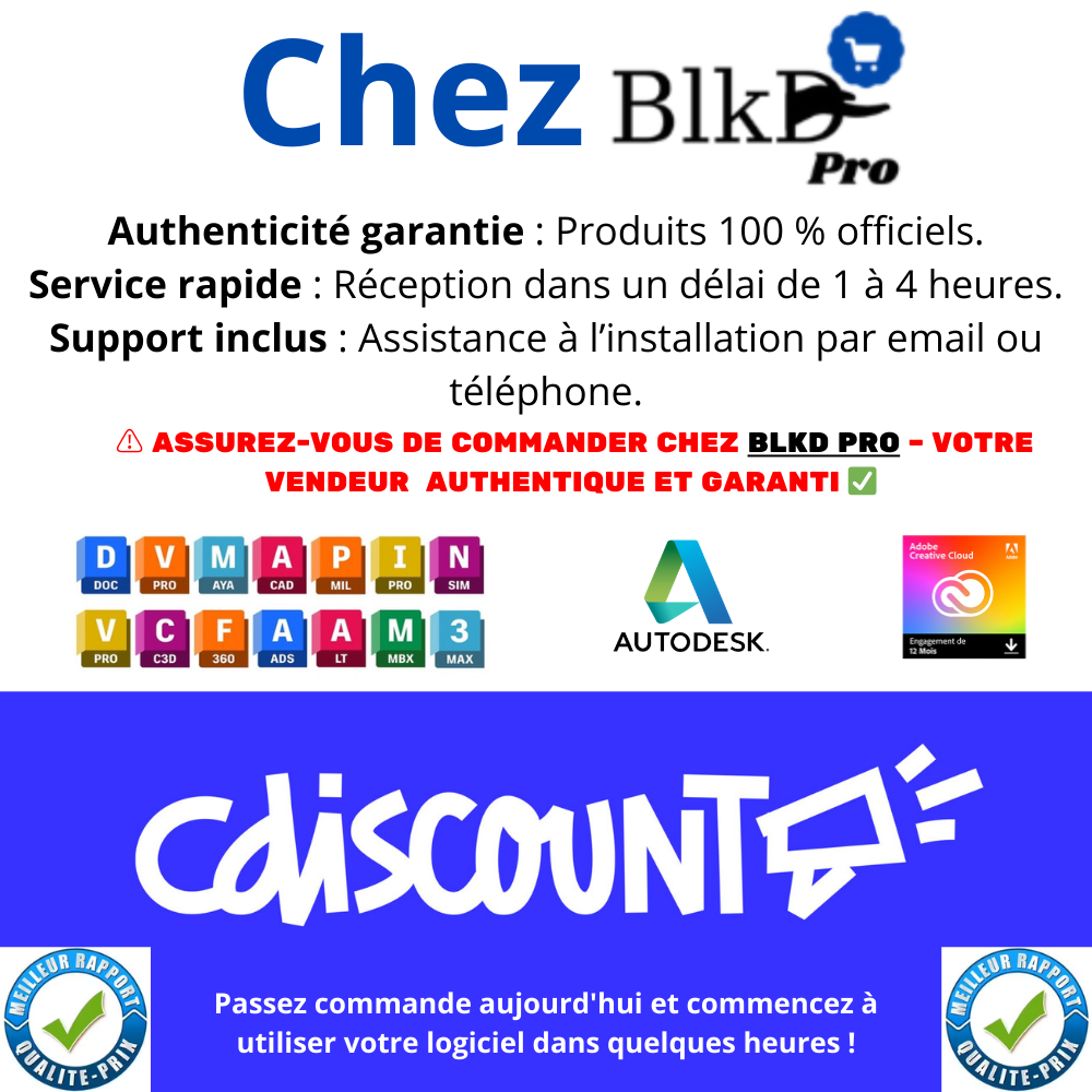 Logiciel - Autodesk - BIM 360 2022-2025 - Licence Officielle 1 An - Windows/Mac - Gestion BIM à ...
