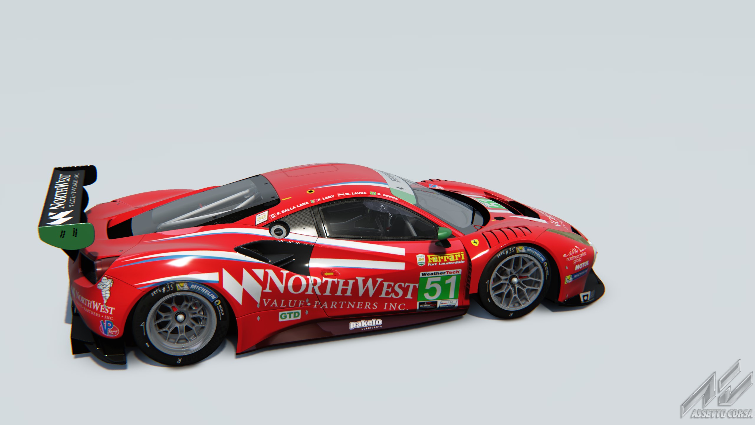 Ferrari 488 GT3 51 Spirit of Race IMSA 2019 | OverTake.gg