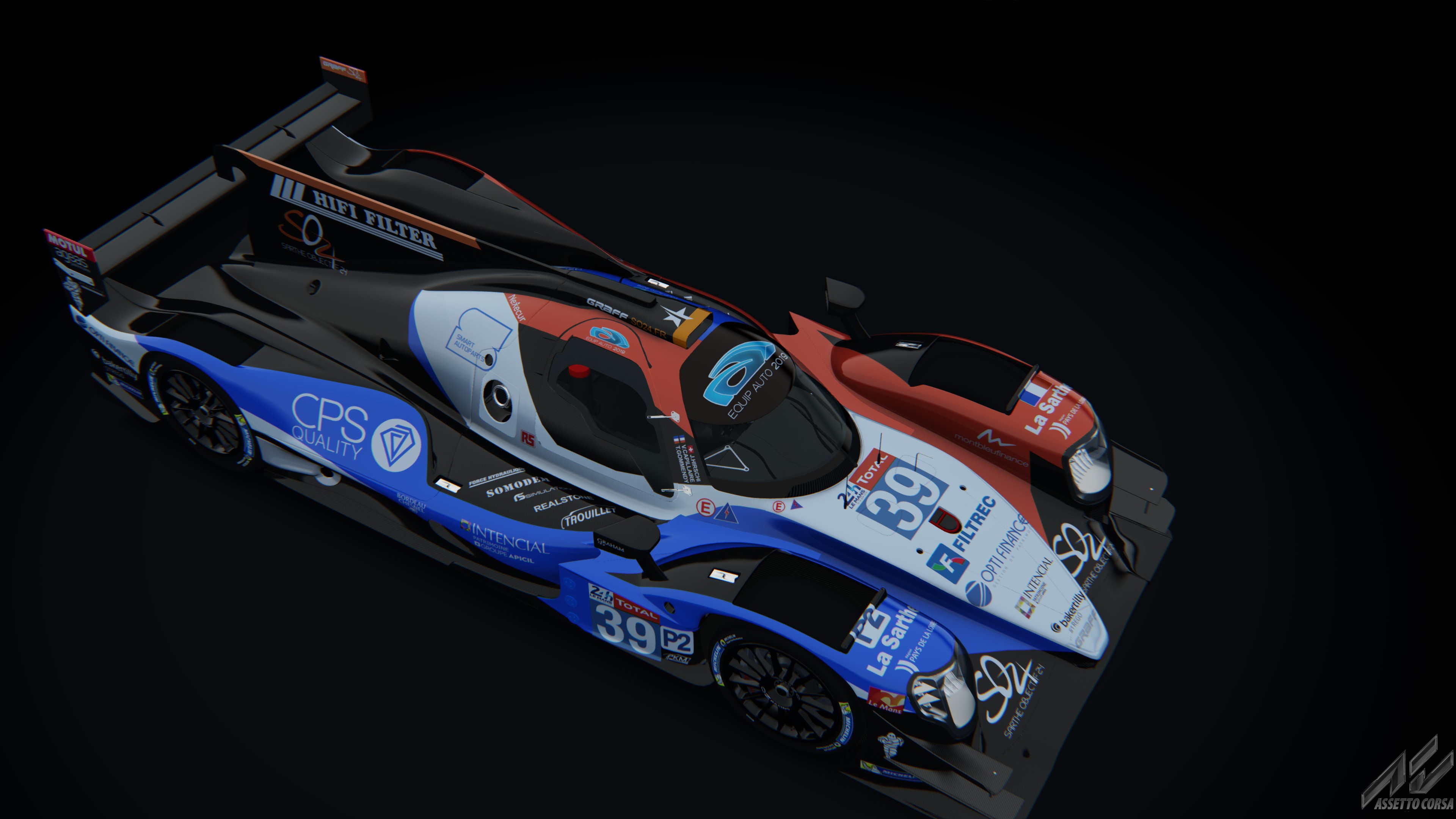 Oreca 07 Graff Racing Le Mans 2019 | OverTake.gg (Formerly RaceDepartment)