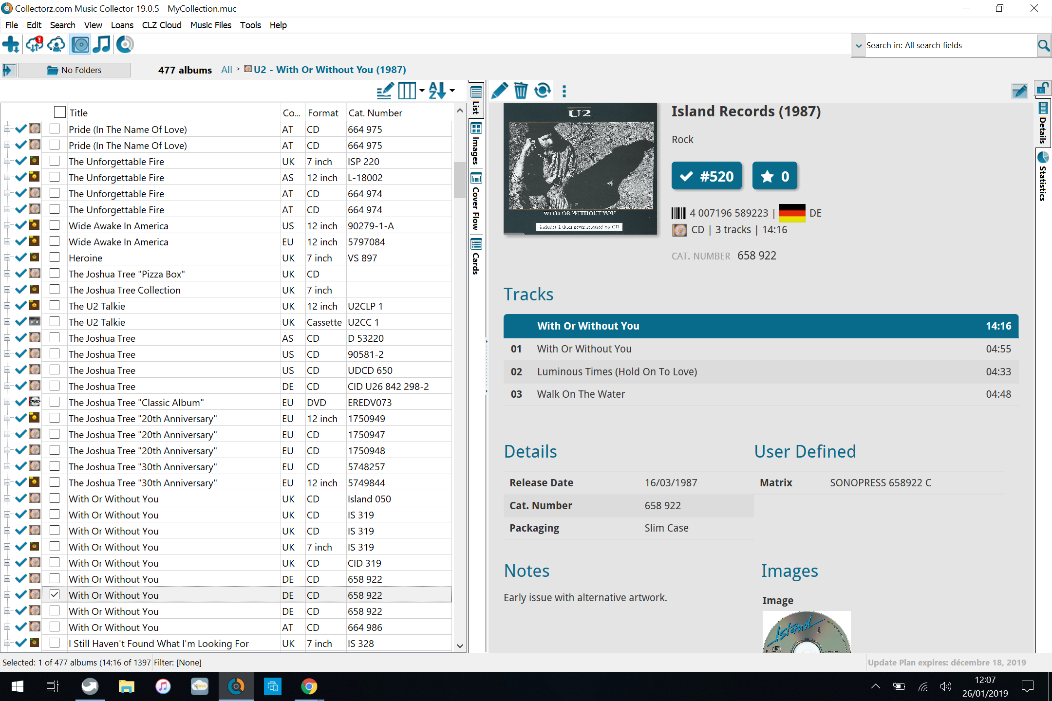 Collectorz.com Music Collector | Steve Hoffman Music Forums