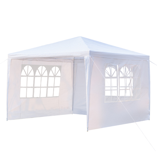 Alvantor 10x10ft White Instant Pop Up Canopy Tent,Slant Leg Portable ...